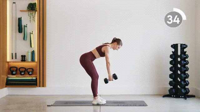 10 Easy STANDING DUMBBELL WORKOUT For Beginners (Just 20-Minutes)