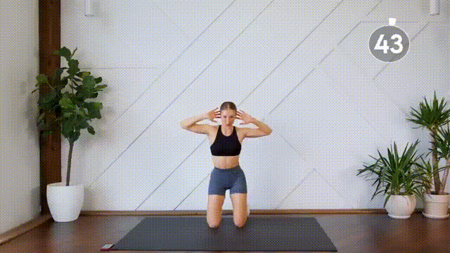 Easy 30-Minute FULL BODY WORKOUT At Home (No Equipment)