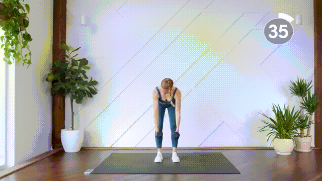Easy 15-Minute UPPER BODY DUMBBELL CIRCUIT WORKOUT For Beginners