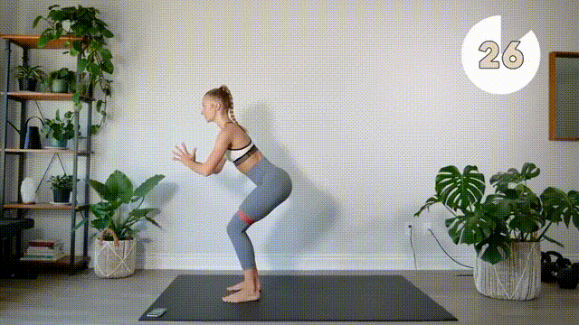 10 Easy SUMMER BODY WORKOUT PLAN: Glute Band Workout At Home (30-Day ...