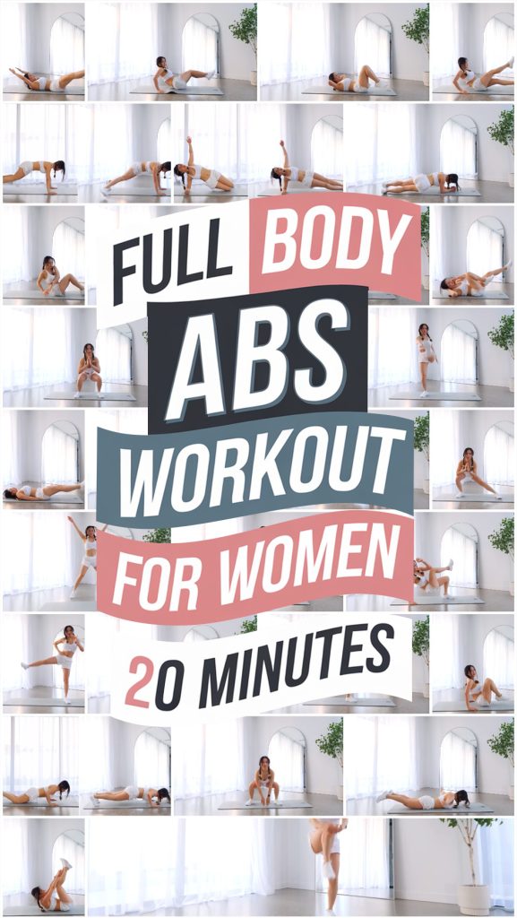 Full Body Abs Workout For Women (20 Minutes)