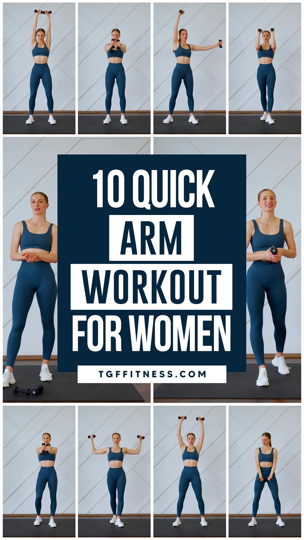 Quick 5-Minute ARM WORKOUT FOR WOMEN At Home (Beginner Friendly!)