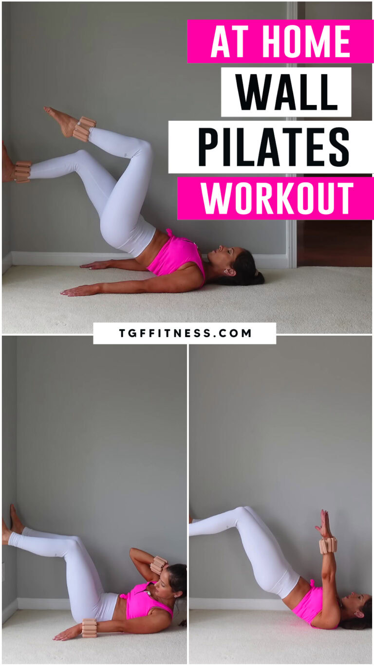 21-Minute Full Body WALL PILATES Workout: (17 Exercises For Strength ...